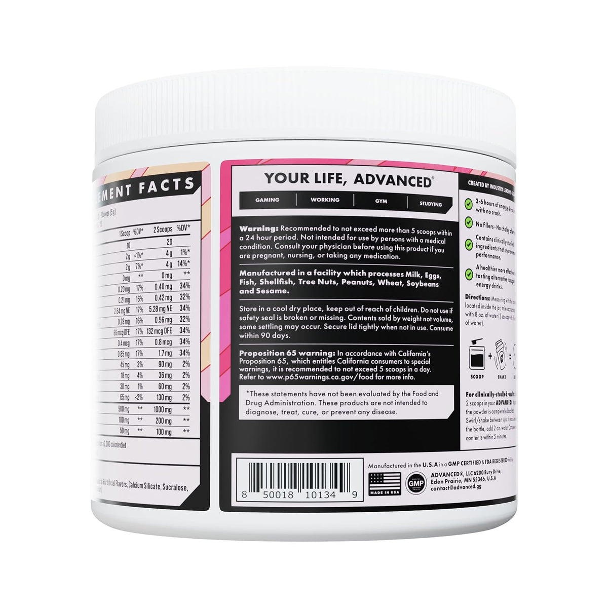 endurance supplement with lychee flavour