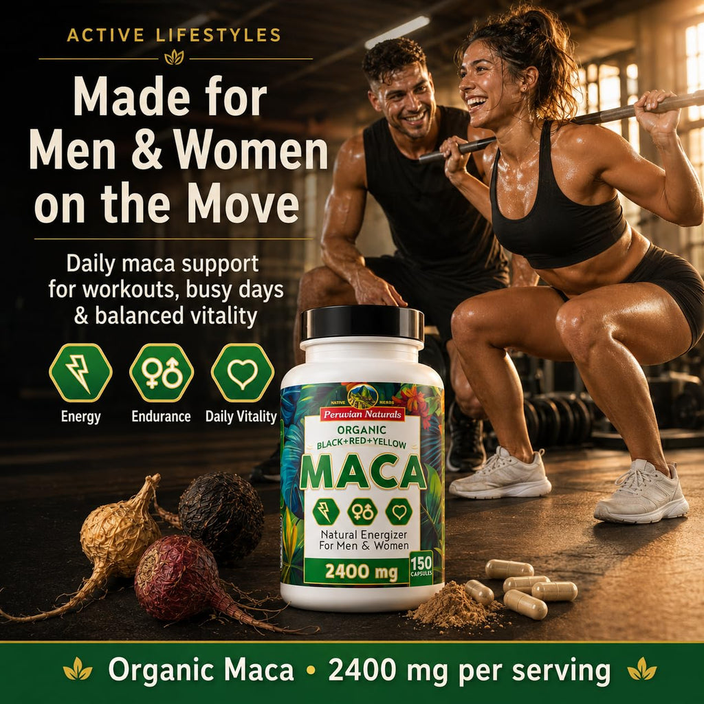 Endurance supplement with maca