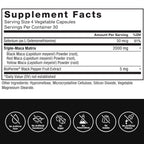 Endurance support with Maca capsules