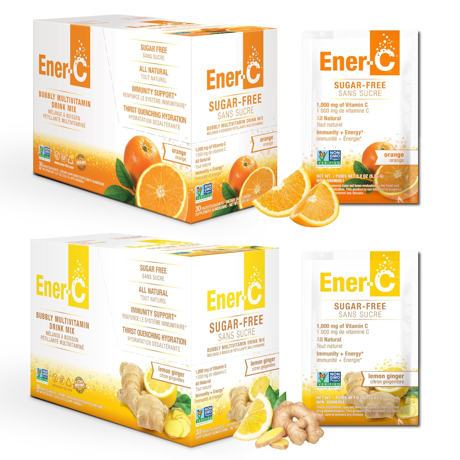 Ener-C multivitamin drink mix benefits