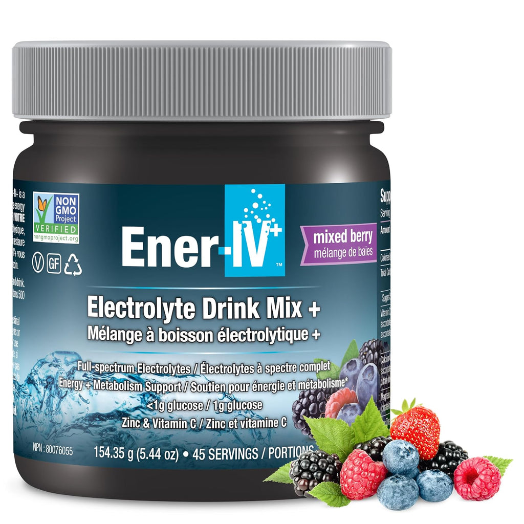 Ener-IV electrolyte drink mix benefits