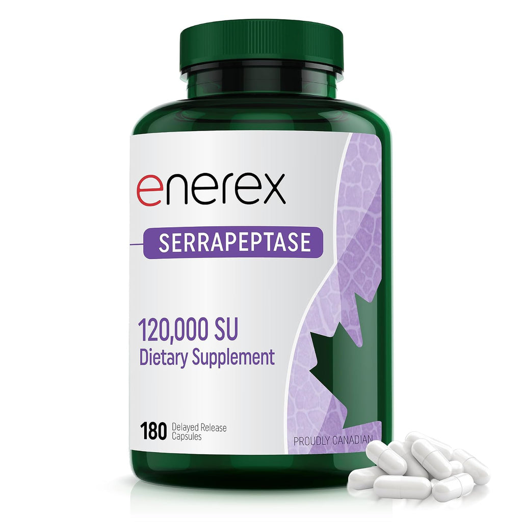 Enerex Serrapeptase digestive enzymes capsules
