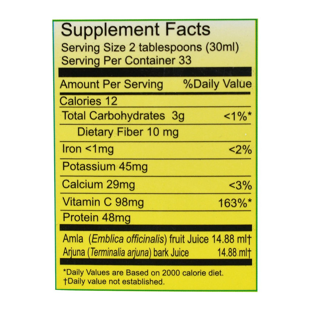 energizing amla arjuna beverage