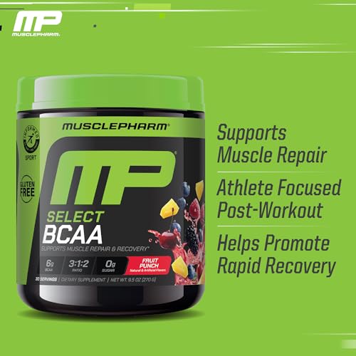 Energizing BCAA powder for workouts