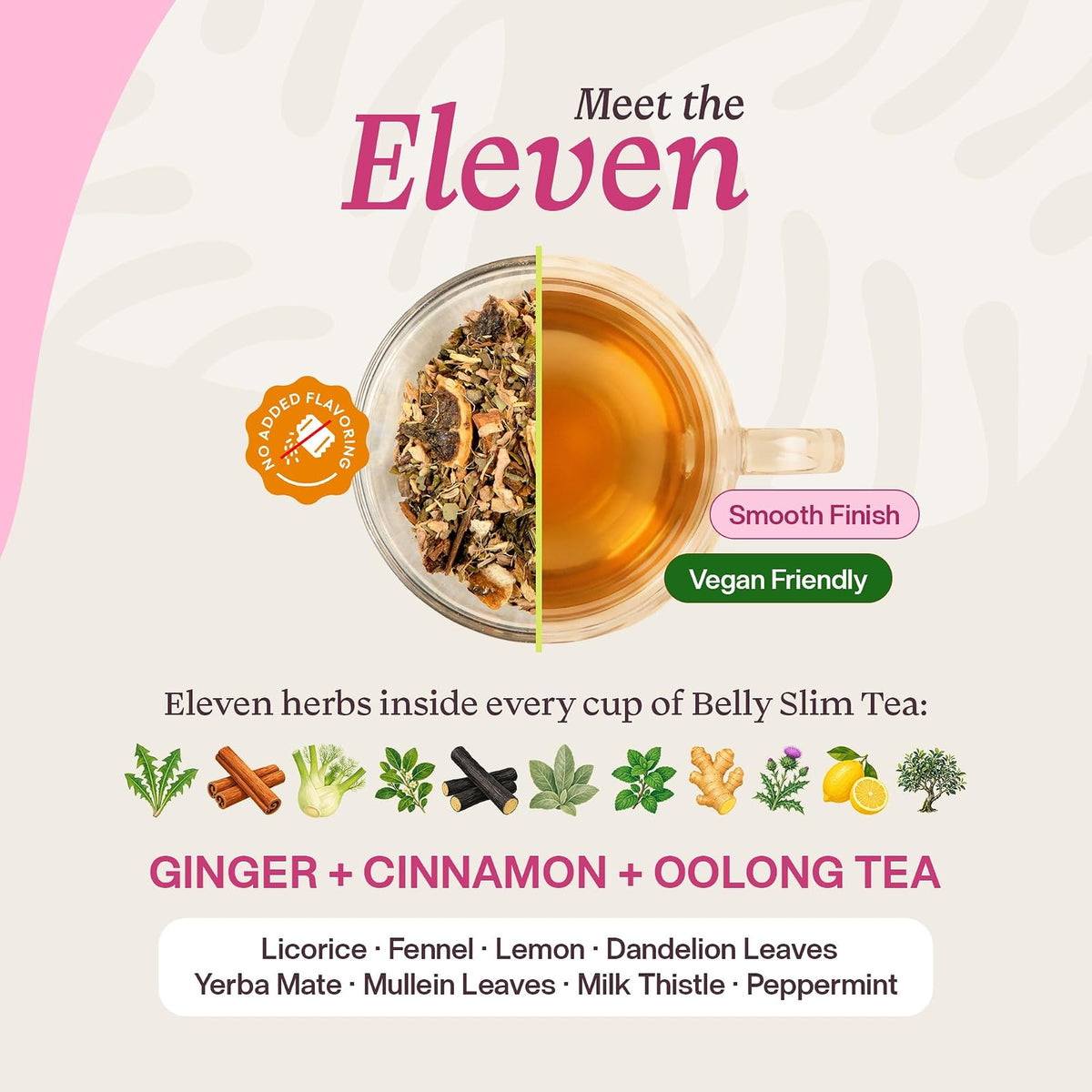 energizing belly slim tea blend