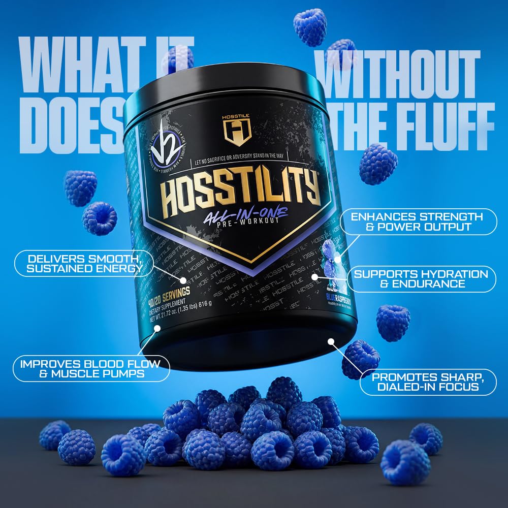 energizing blue raspberry workout supplement