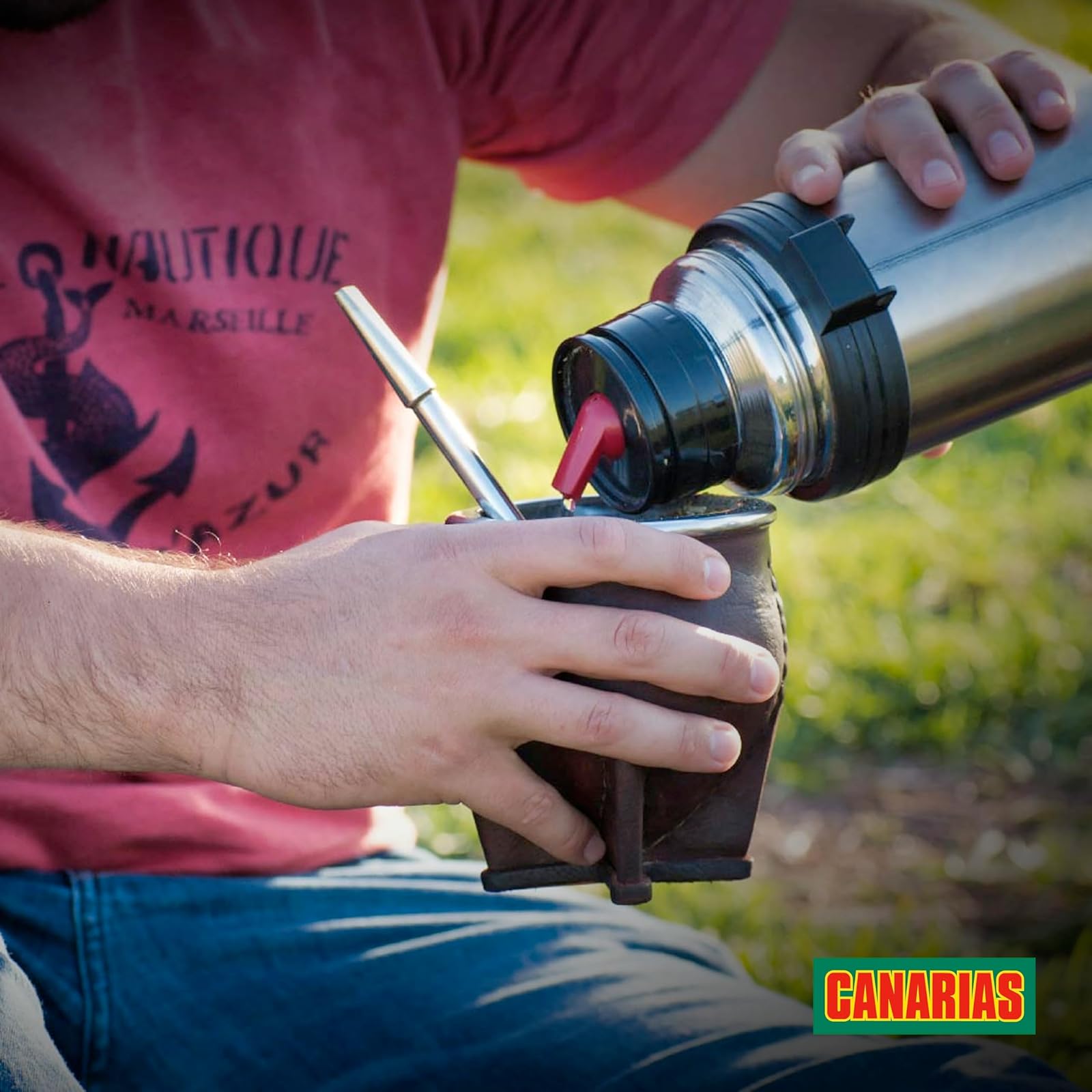 energizing Canarias yerba mate drink