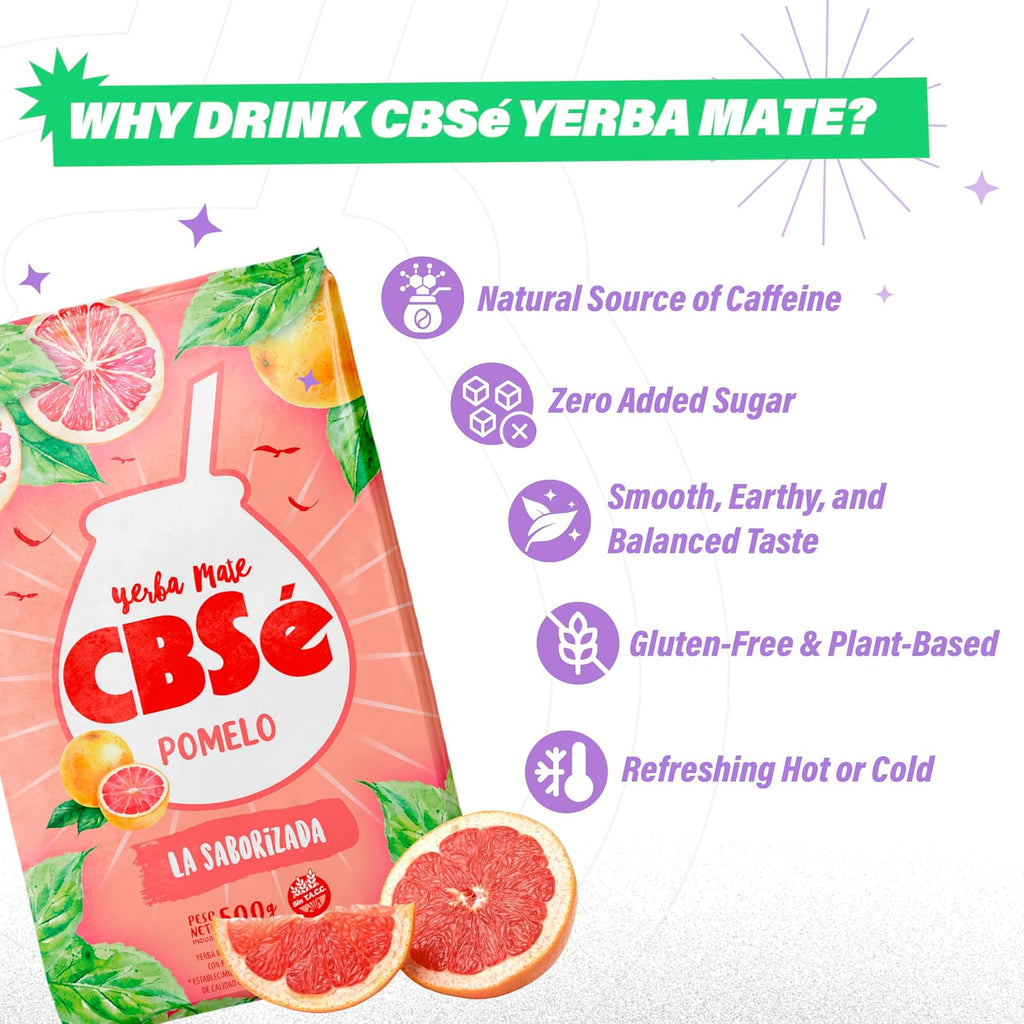 energizing CBSe yerba mate blend
