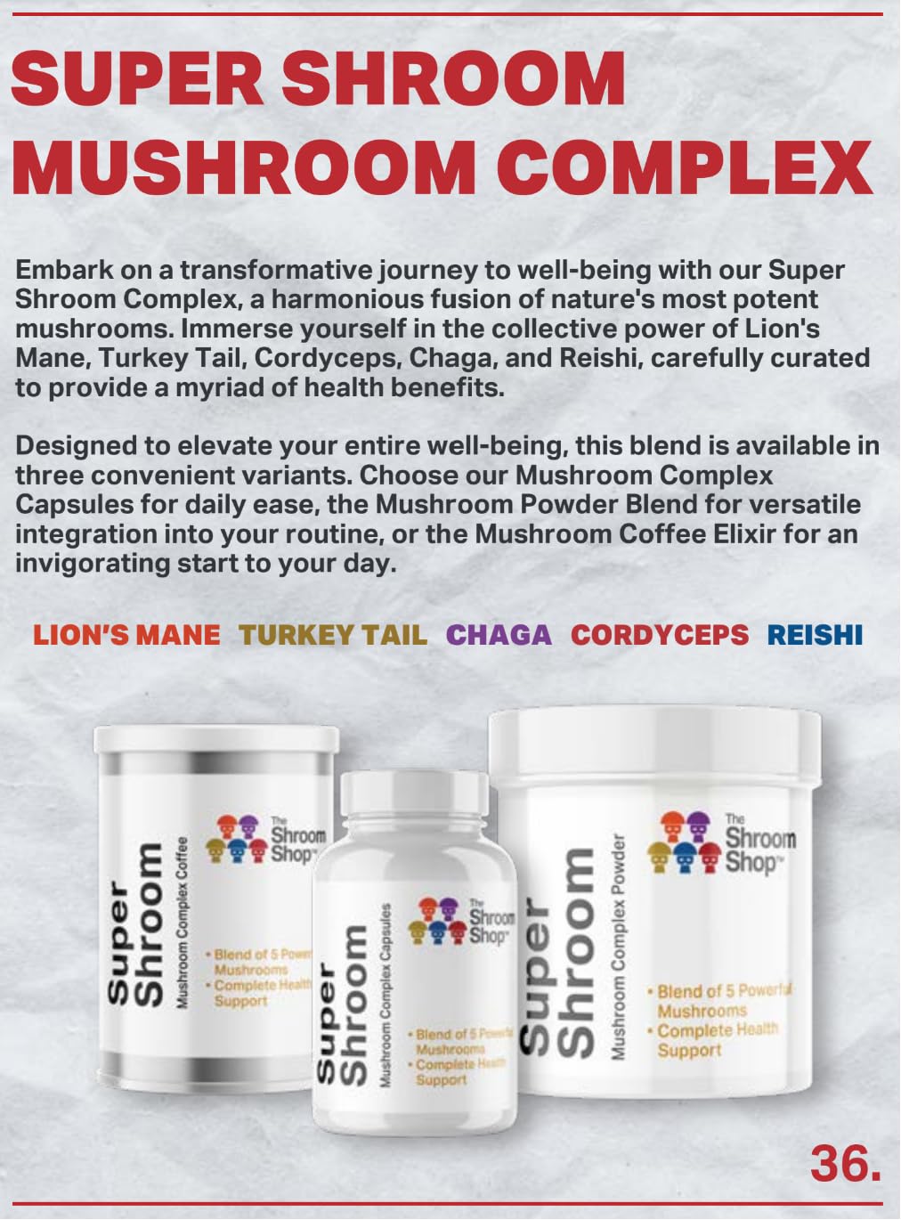 energizing cordyceps mushroom drink