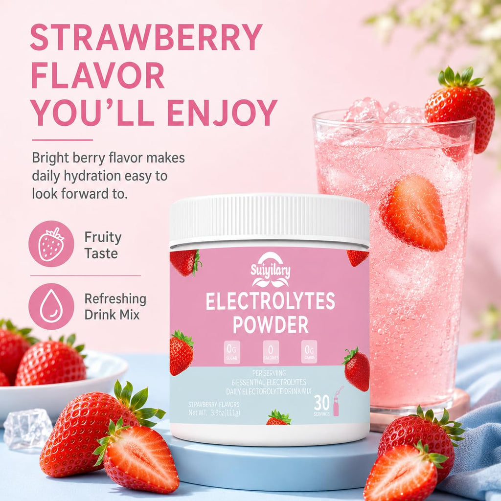 energizing electrolyte powder for workouts