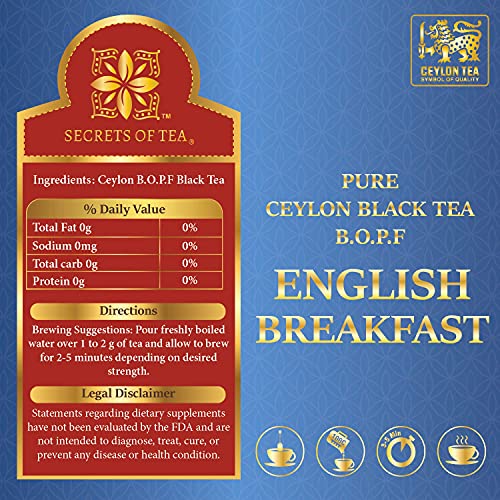 energizing English breakfast tea