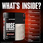 energizing fruit punch pre-workout supplement