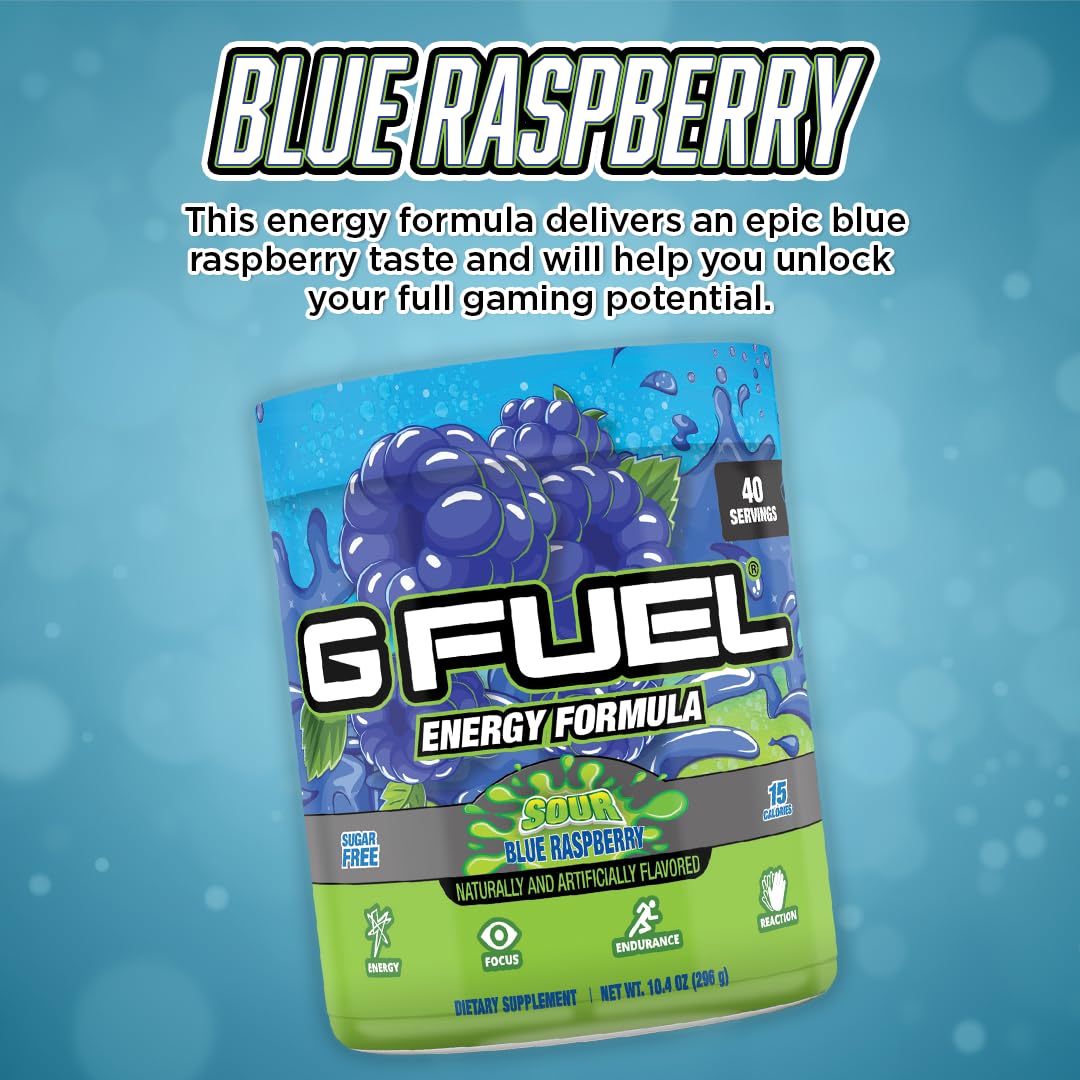 energizing G Fuel Chug Rug powder mix