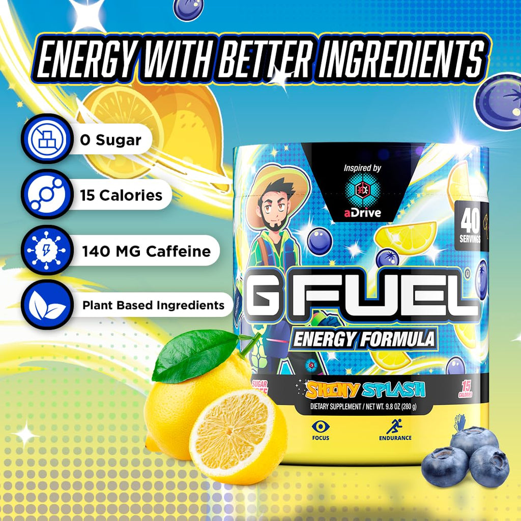 energizing G Fuel drink mix for workouts