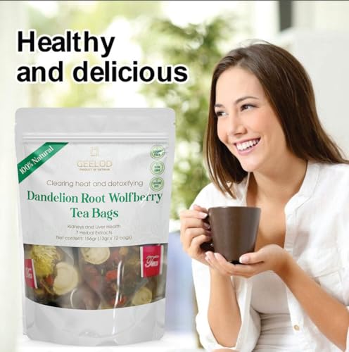 energizing ginger and dandelion infusion