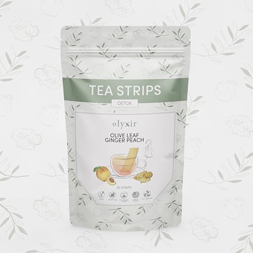 energizing ginger and peach tea