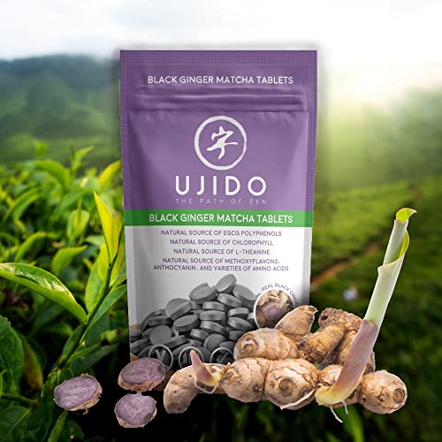 energizing ginger matcha supplement
