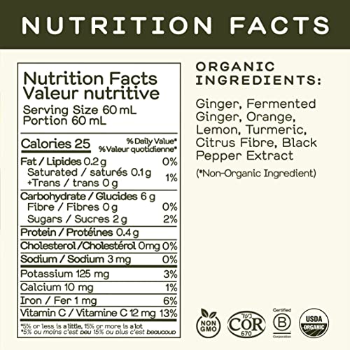 energizing ginger shot for mornings