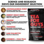 energizing ginger tea for men