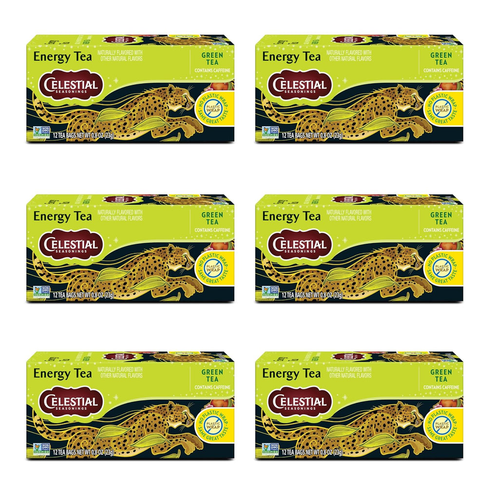 energizing green tea bags
