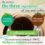 energizing green tea coffee powder