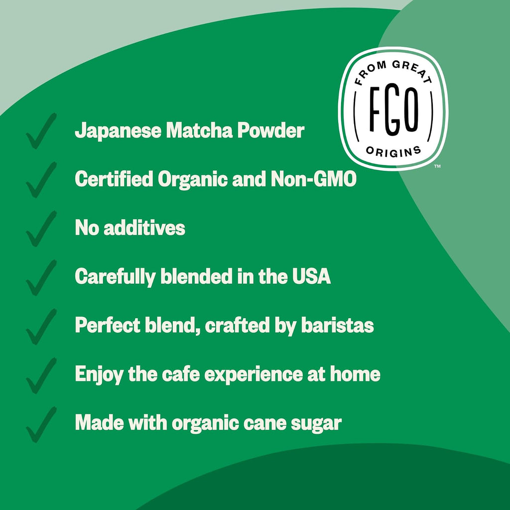 energizing green tea latte powder