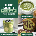 energizing green tea powder supplement