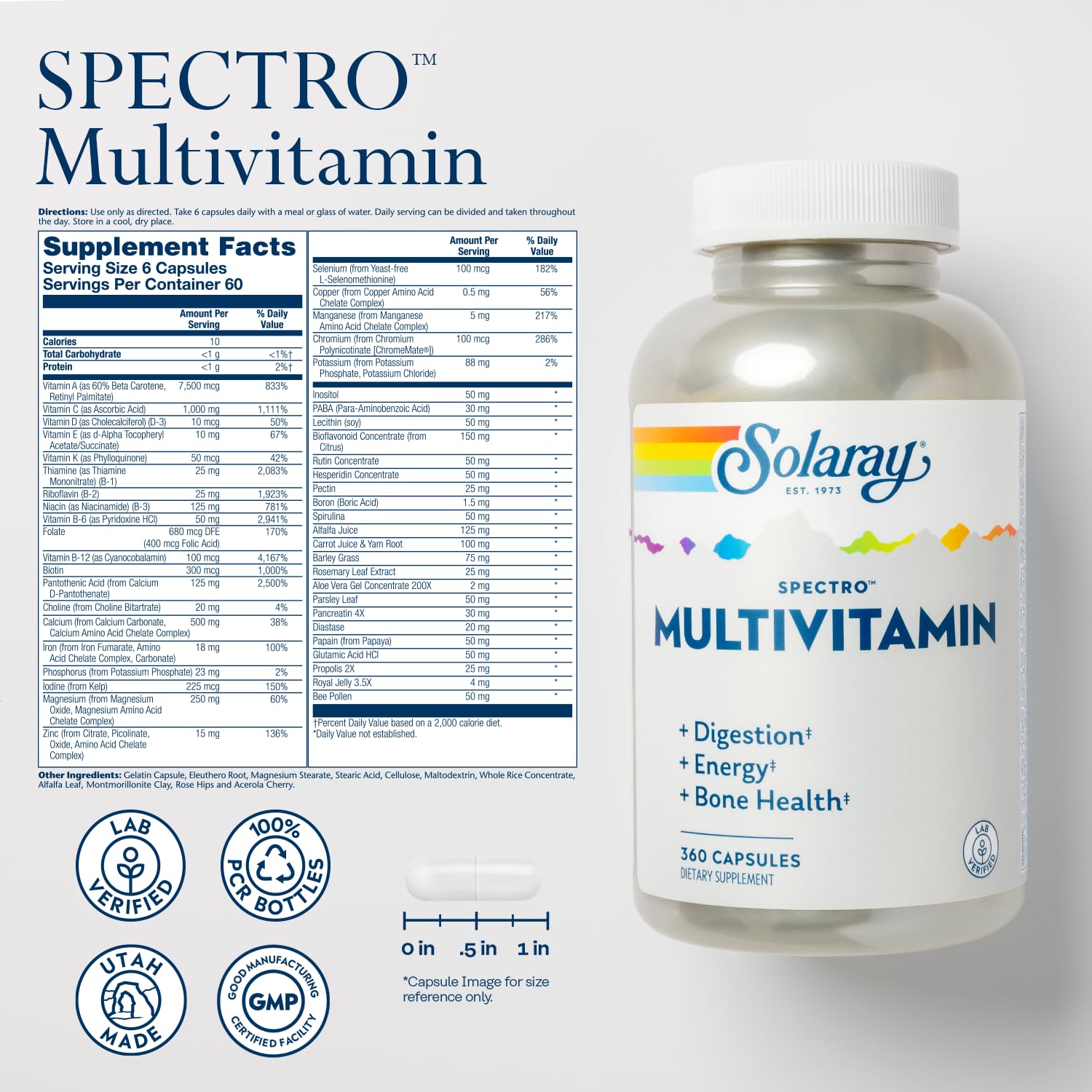 energizing greens in multivitamins