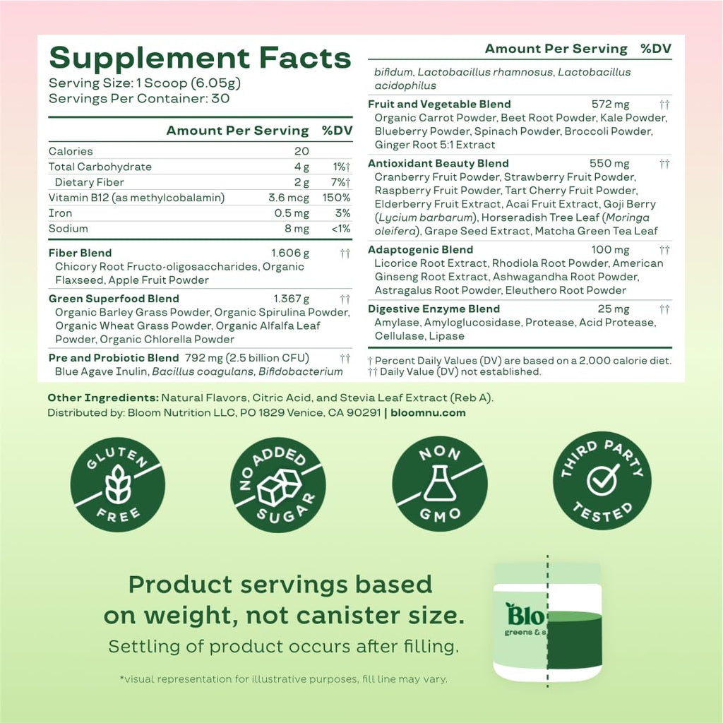energizing greens powders for daily health
