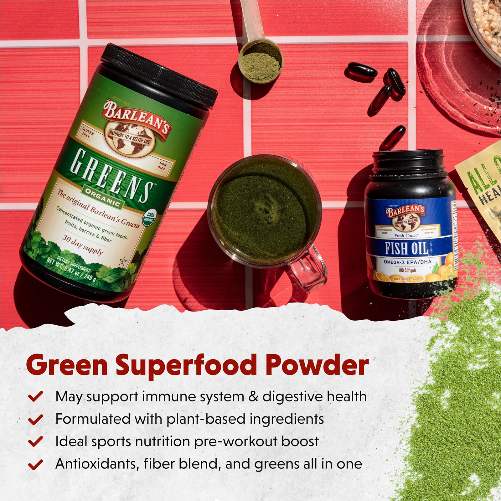 energizing greens powders for smoothies