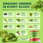 energizing greens powders with electrolytes