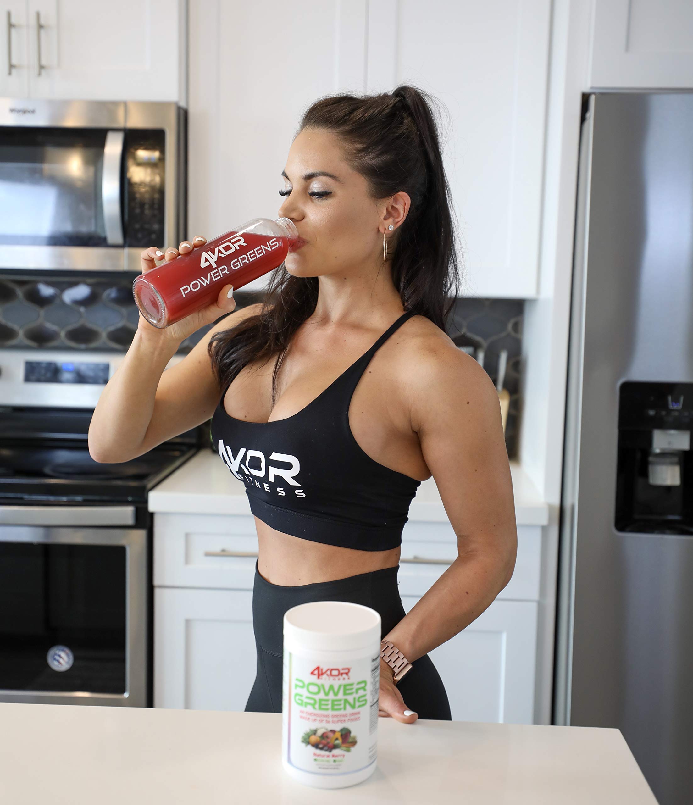 energizing greens with superfoods