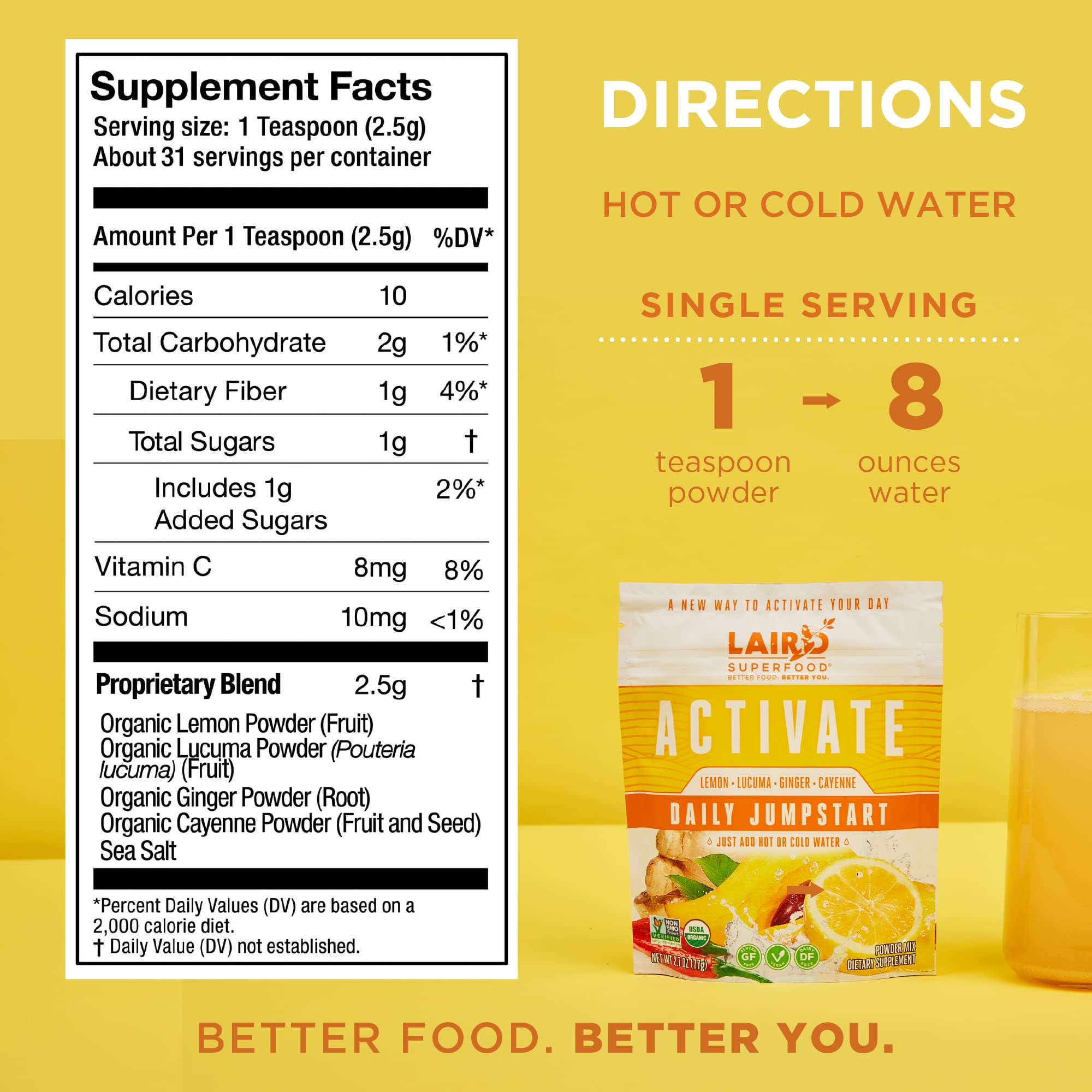 energizing herbal drink supplement