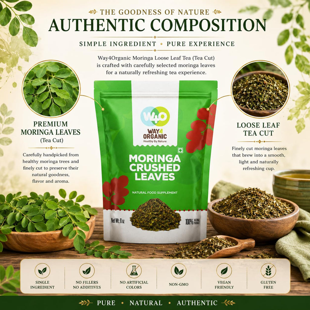 energizing herbal moringa tea