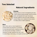 energizing herbal tea with maca