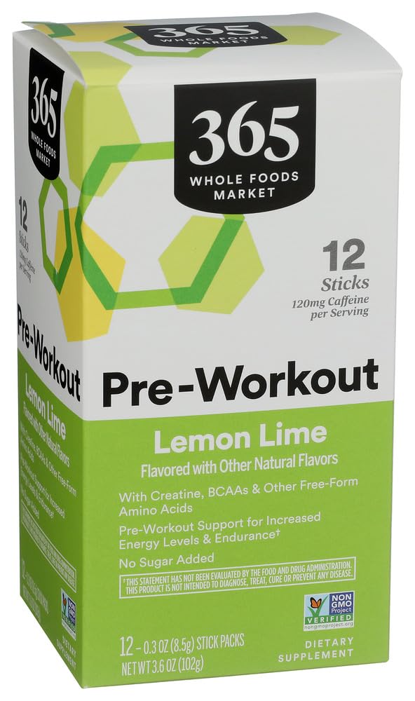 energizing lemon lime workout powder