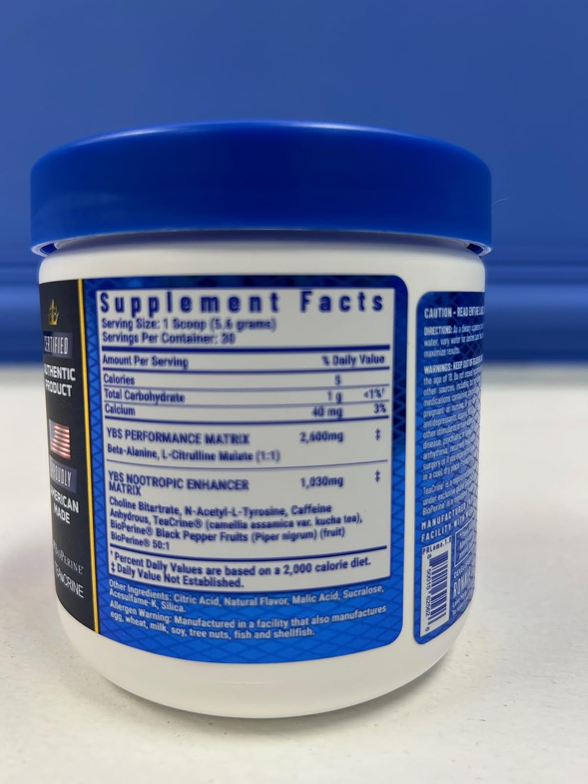 energizing lemon splash pre workout