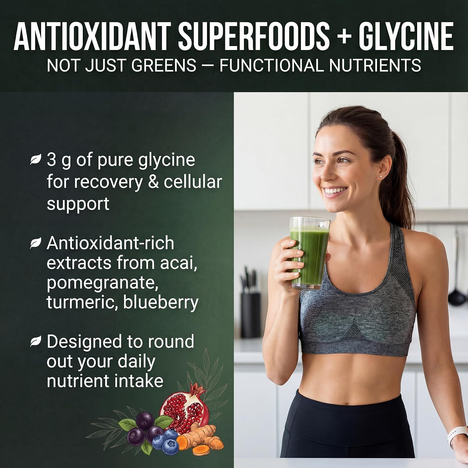 Energizing lime flavoured herbal blend