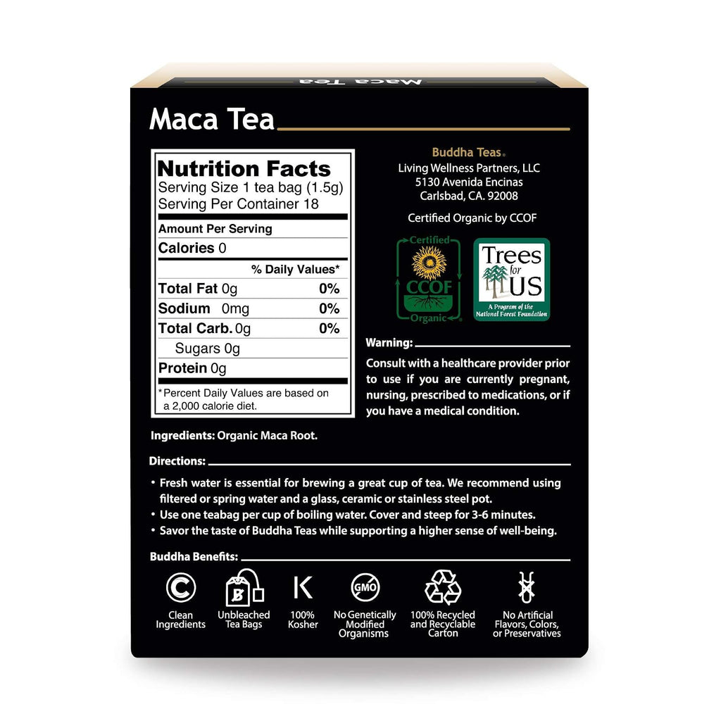 energizing maca tea for vitality