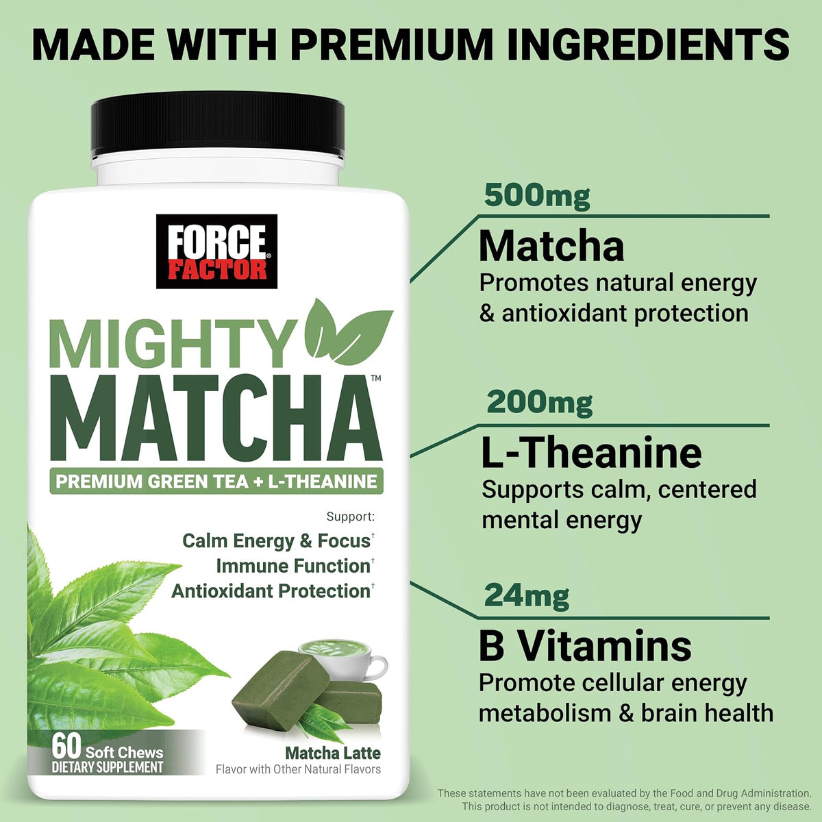 energizing matcha green tea drink