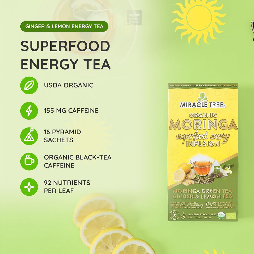 energizing moringa tea bags