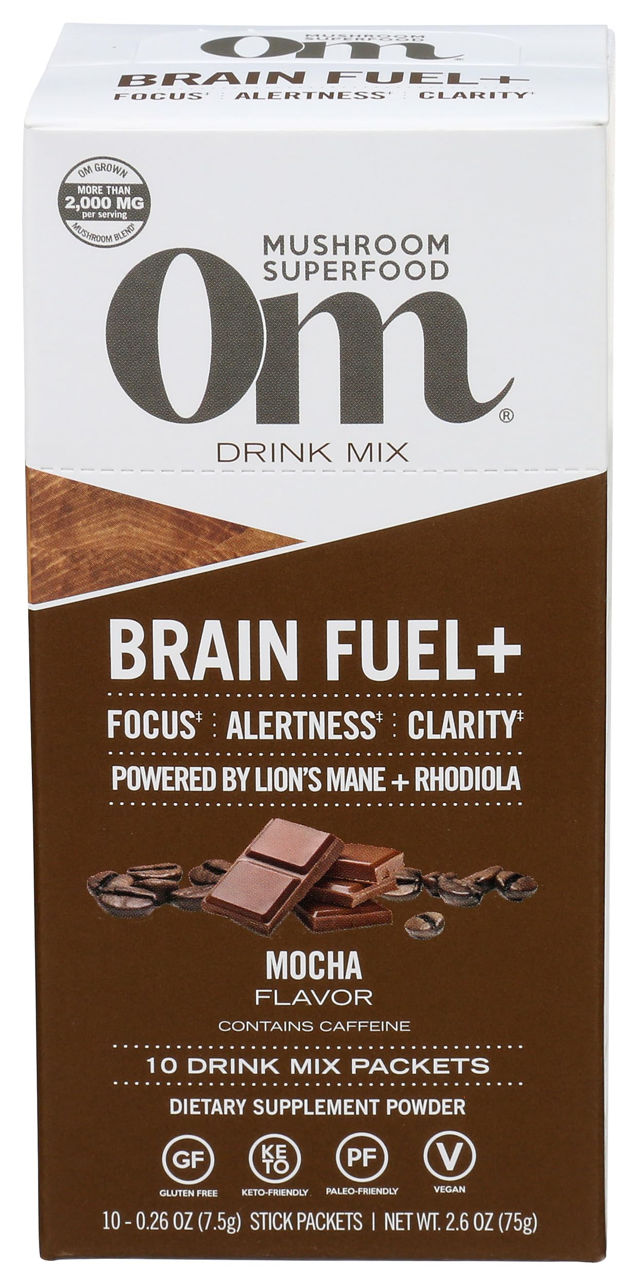 energizing mushroom blend for focus