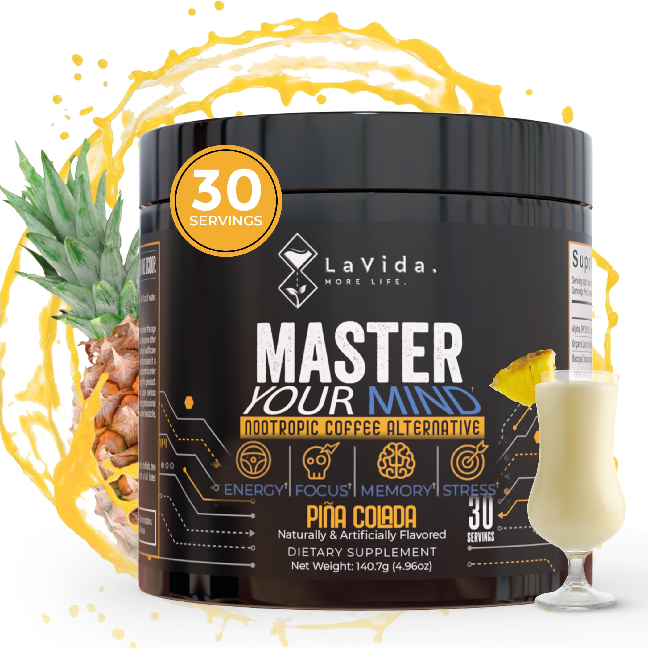 energizing mushroom blend for focus