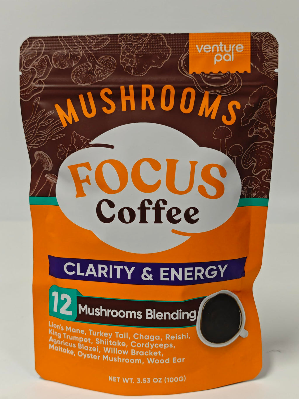 energizing mushroom coffee blend