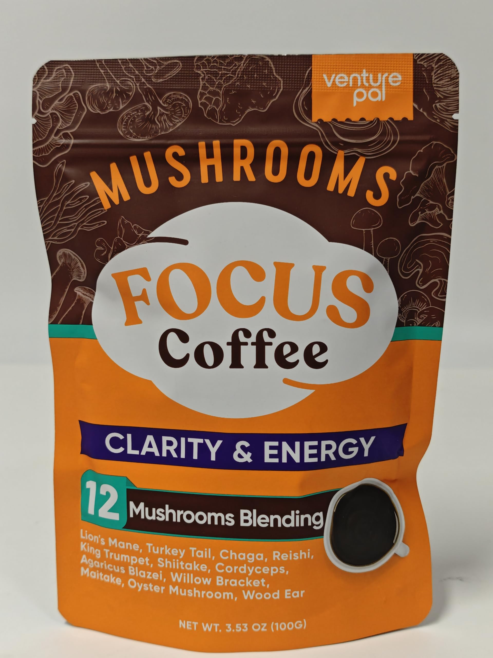 energizing mushroom coffee blend
