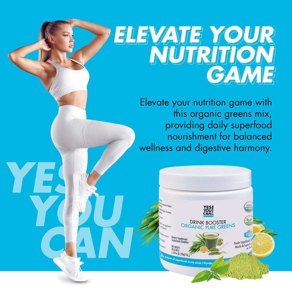 energizing organic greens supplement
