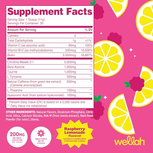 energizing pre-workout drink mix for workouts