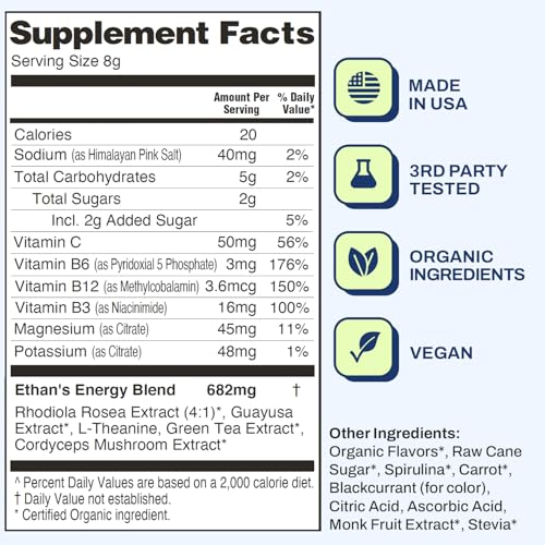 energizing pre-workout drink with caffeine