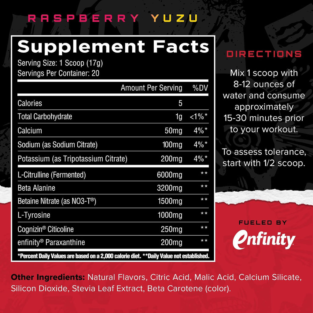 energizing pre-workout for intense workouts