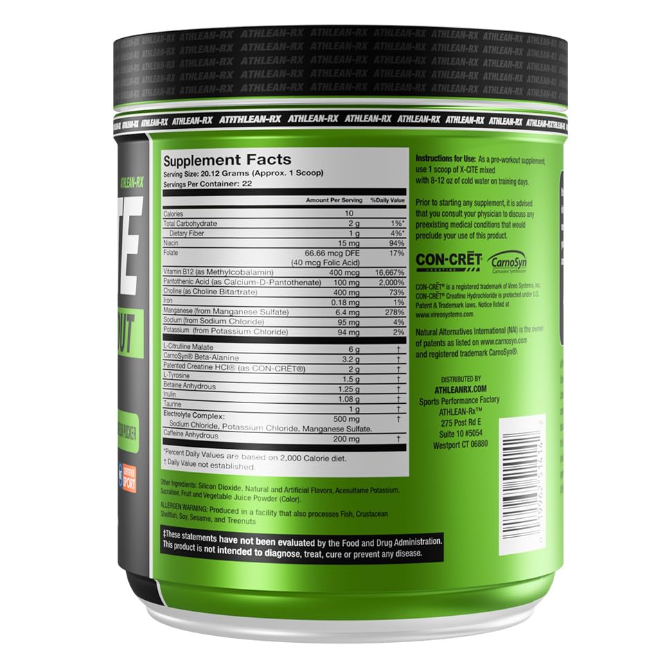 energizing pre-workout for workouts